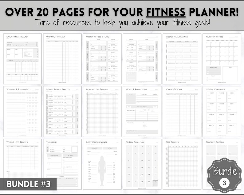 75 Pg ADHD Planner Bundle Printable ADHD Life Planner ADHD - Etsy