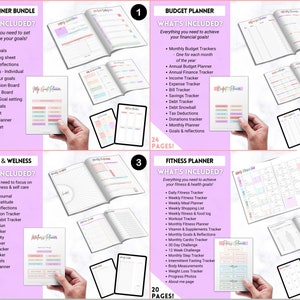 Ultimate PLANNER BUNDLE! Printable Goal Planner, Finances & Budget ...