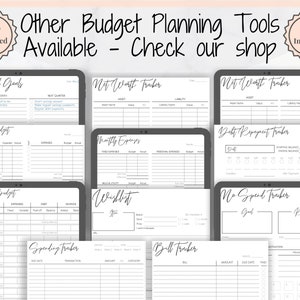 Wishlist Printable Tracker Template Insert. Christmas, Birthday ...