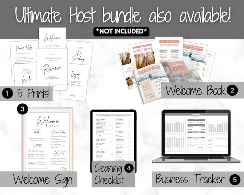 EDITABLE Airbnb Sign HOUSE Rules Template Checklist Airbnb | Etsy UK