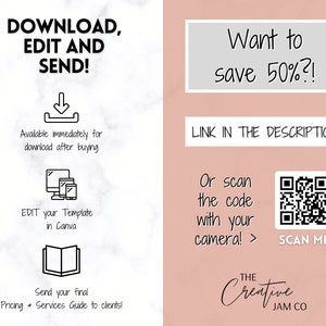 Line Sheet Template, Editable Wholesale Catalog, Pricing & Services ...