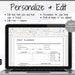 Blog Post Planner Templates! EDITABLE Blogger Bundle! Blog Planner ...