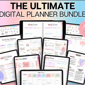 Digital Planner BUNDLE! 12+ Goodnotes Planners! 2025 Daily Weekly ...
