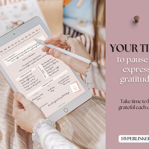 Digital Gratitude Journal, Daily Mindfulness Journal, Goodnotes Digital ...