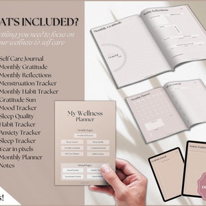 Self Care Checklist, Self-care Planner, Selfcare Journal Tracker ...