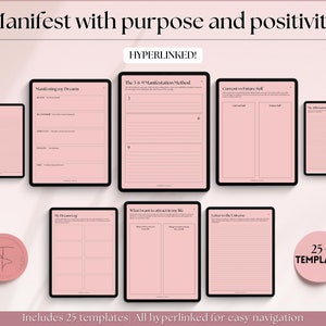 Law of Attraction Planner, Digital Manifestation Journal, Goodnotes ...