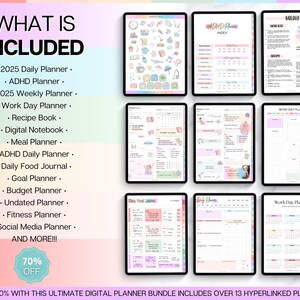 Digital Planner BUNDLE! 12+ Goodnotes Planners! 2025 Daily Weekly ...