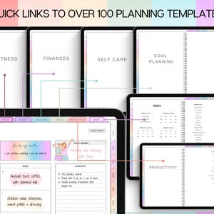 COLORFUL Digital Planner, 2025 Goodnotes Planner, Daily Weekly, Monthly ...