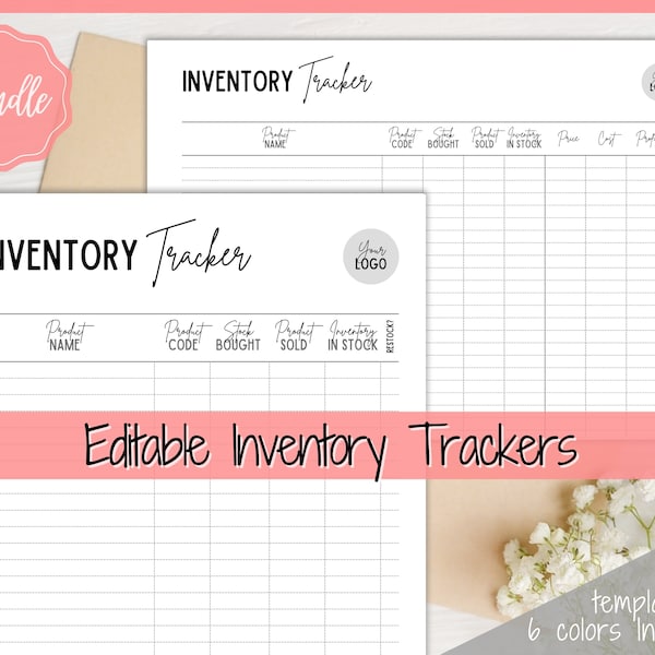 Inventory Spreadsheet - Etsy