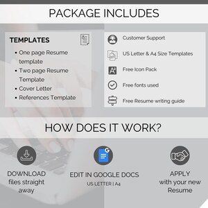 Teacher Resume Template Google Docs. CV Template Professional, Modern ...