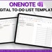 Onenote Meeting Notes Template, Editable Meeting Minutes, Digital ...