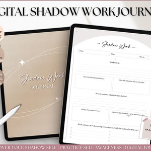 Shadow Work Journal, Digital Guided Journal, 100+ Journal Prompts ...
