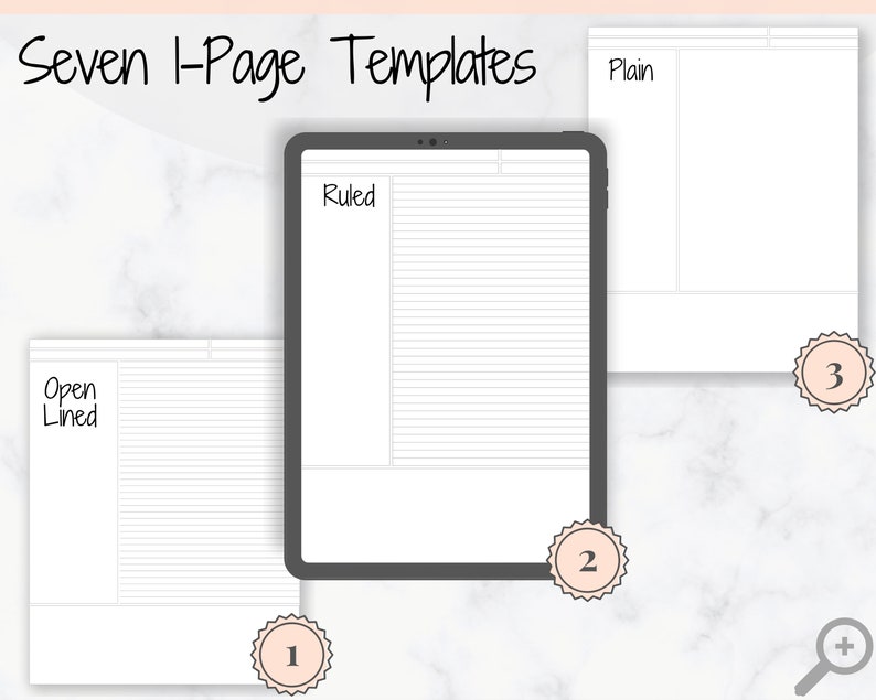 Cornell Notes Method Study & Academic Planner. College Planner | Etsy