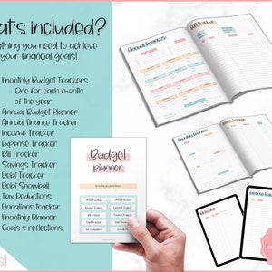 A5 Finance Planner BUNDLE! Budget Planner Templates, Financial Savings ...