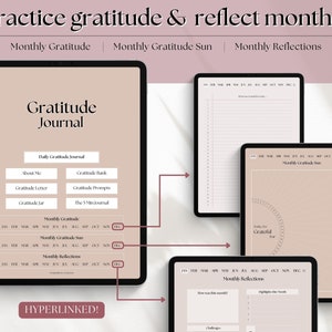 Digital Gratitude Journal, Daily Mindfulness Journal, Goodnotes Digital ...