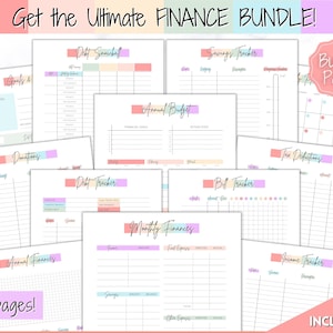 EDITABLE Biweekly Budget Planner, Bi-weekly Template, PDF Printable ...