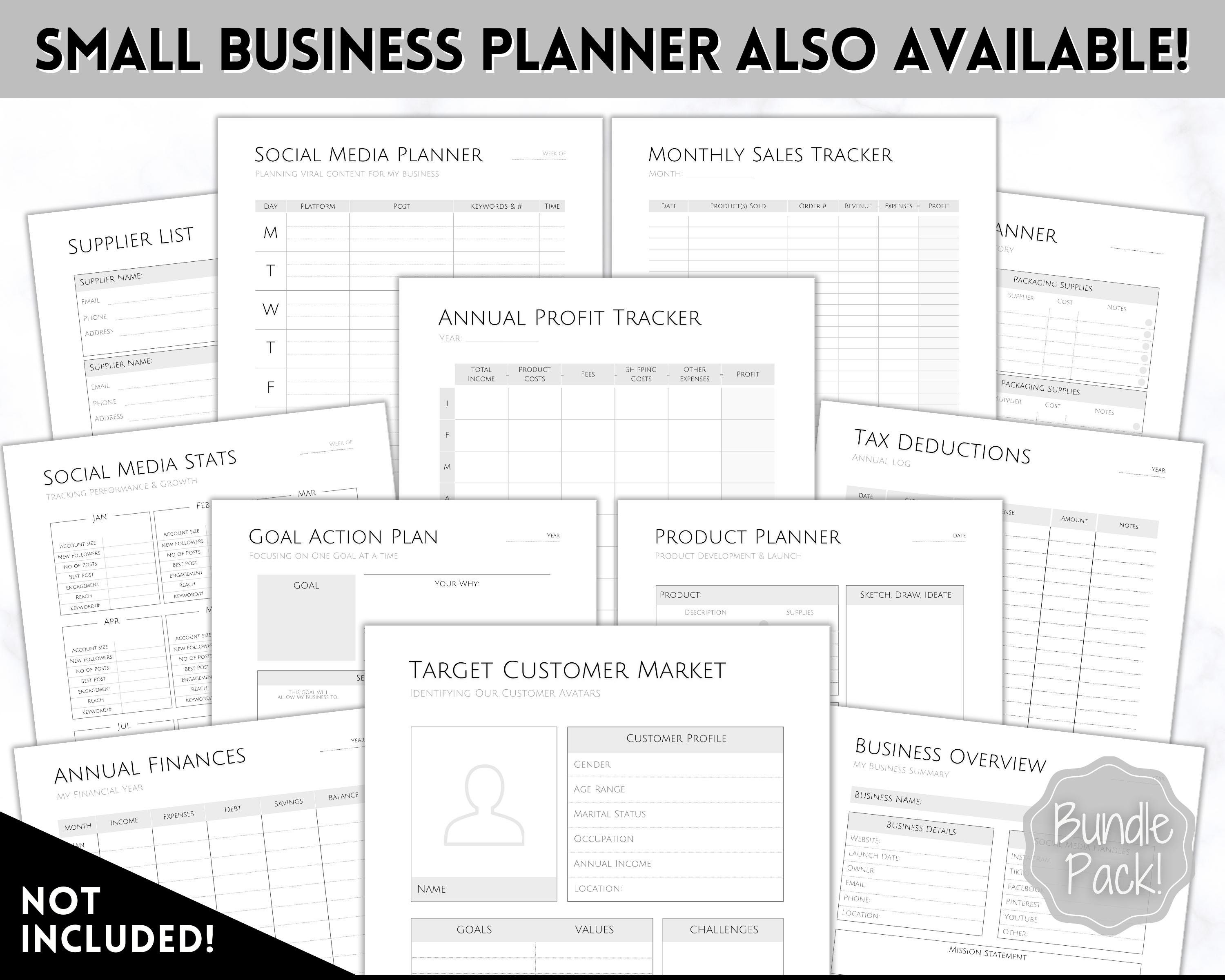 Customer Avatar Worksheet Target Customer Market Template - Etsy
