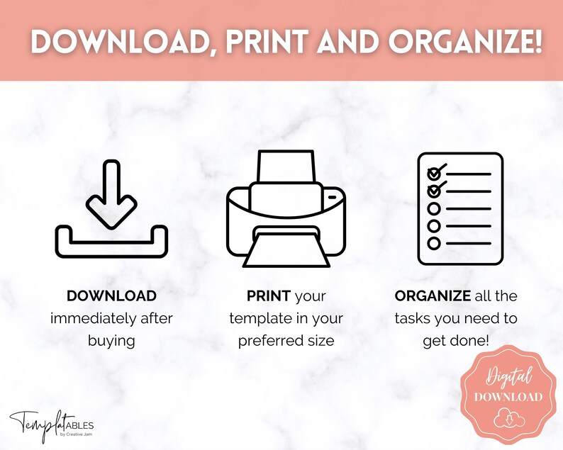 Task Triage To Do List Printable Brain Dump Template Task Etsy