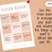 Vision Board Printables Goal Planner Affirmation - Etsy