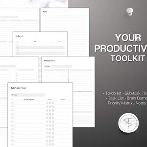 Student Planner Printable BUNDLE, 40+ Pg Study Planner, Academic ...