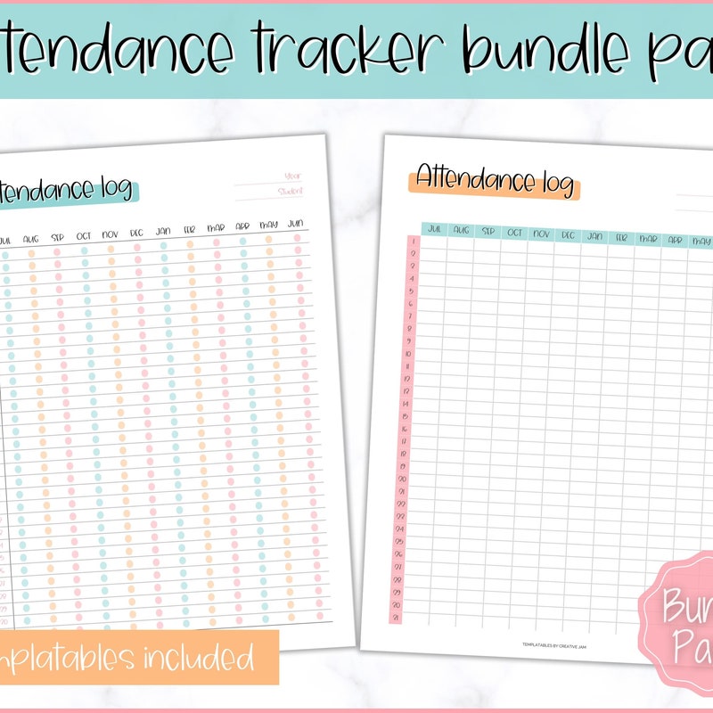 Homeschool Attendance Record - Etsy