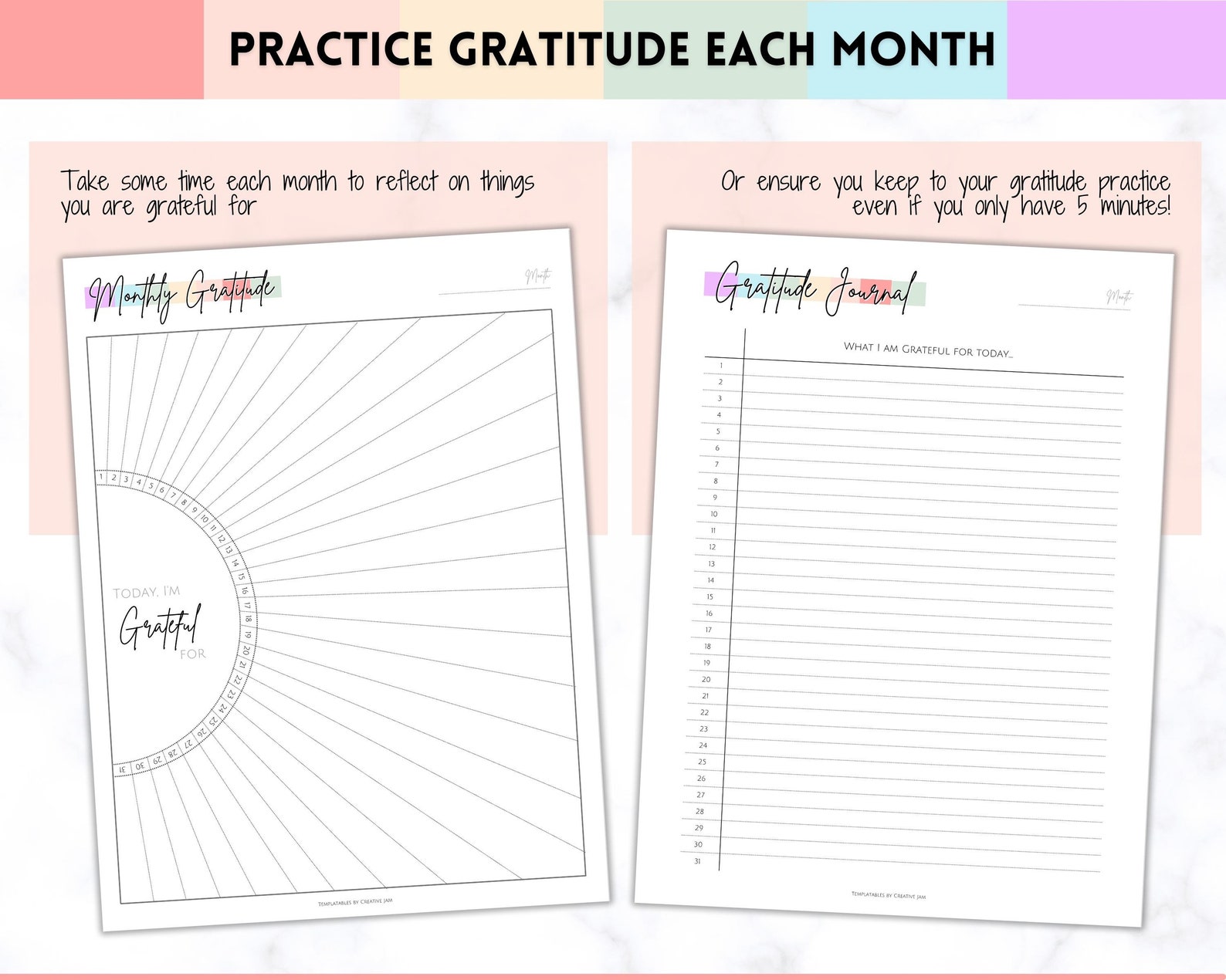 Self Care Planner & Wellness Journal BUNDLE Printable - Etsy