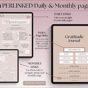 Digital Gratitude Journal, Daily Mindfulness Journal, Goodnotes Digital ...