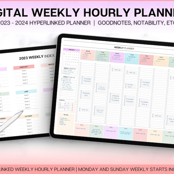 Digital Planner iPad - Etsy