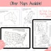 Australia Sales Map, EDITABLE Etsy Sales Map, Small Business Sales Map ...