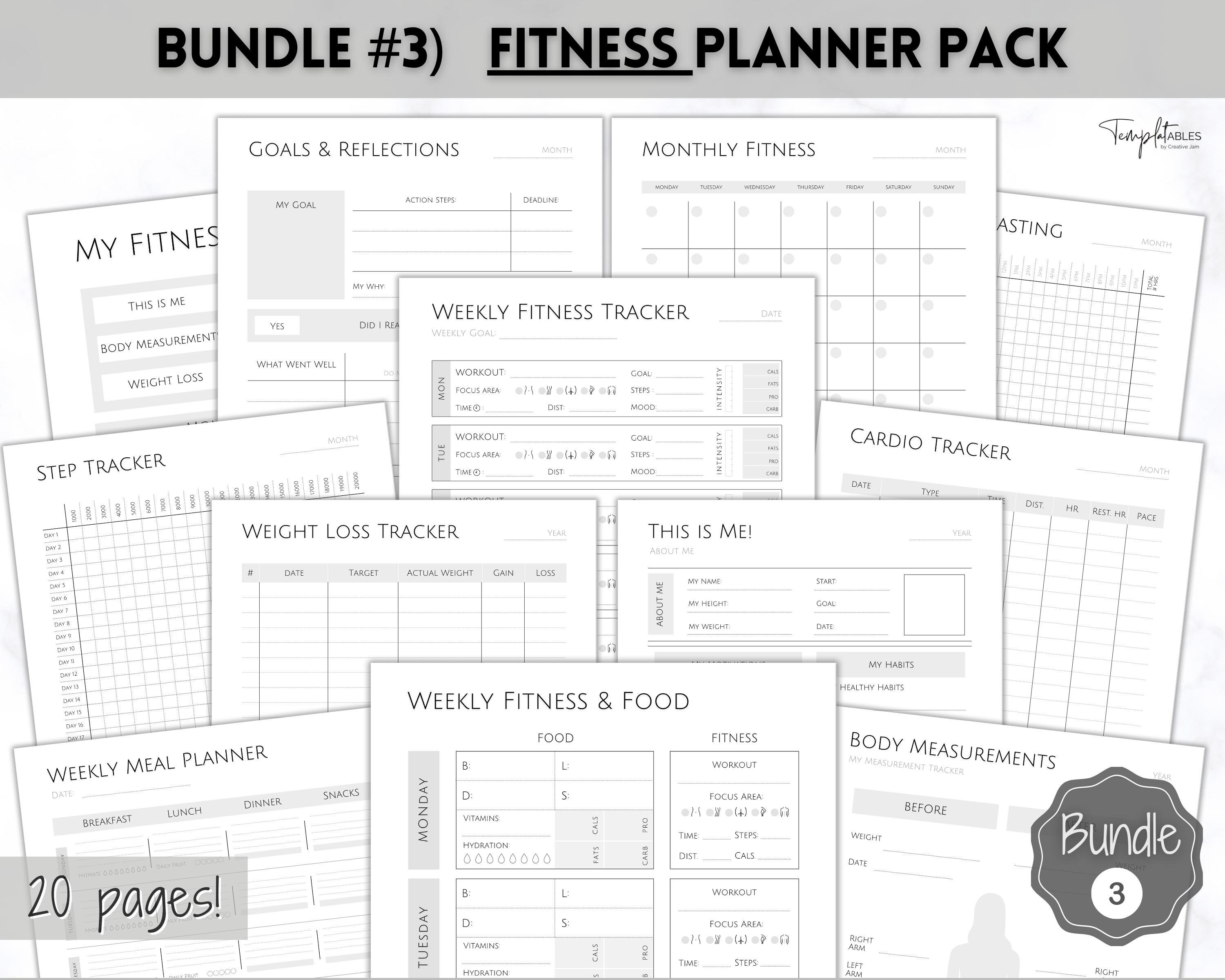 Ultimate PLANNER BUNDLE Printable Goal Planner Finances & | Etsy UK