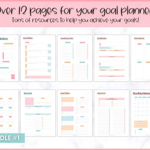 Ultimate PLANNER BUNDLE! Printable Goal Planner, Finances & Budget ...