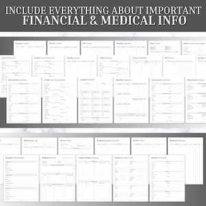 The ULTIMATE Home Management Binder Bundle! 170pg Household Planner ...