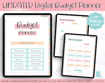 Digital Budget Planner iPad Budget Planner Goodnotes Digital - Etsy