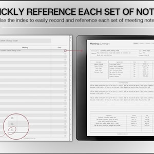 Templates for Kindle Scribe | Meeting Minutes, Meeting Agenda, Meeting ...