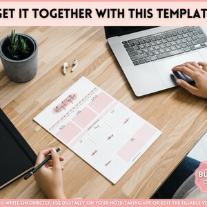 EDITABLE Brain Dump Template BUNDLE, to Do List Printable, ADHD Daily ...