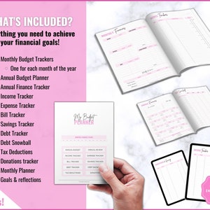 Financial Planner Printable BUNDLE Budget Template Savings - Etsy