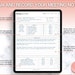 Digital Meeting Minutes Template, Editable Meeting Notes, Digital ...