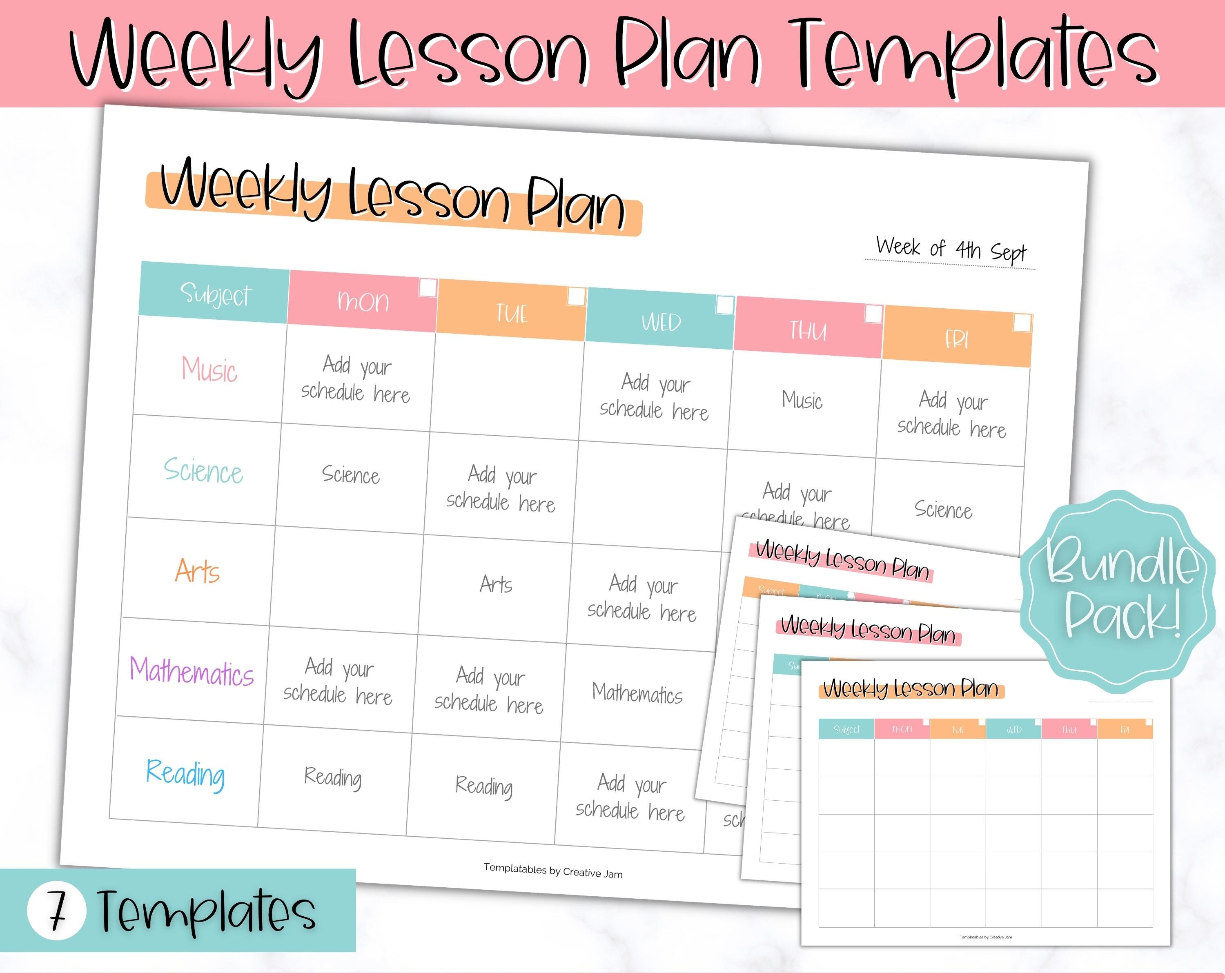 Lesson Plan Book