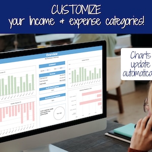 Photography Tracker, Business Spreadsheet, Google Sheets, Monthly ...