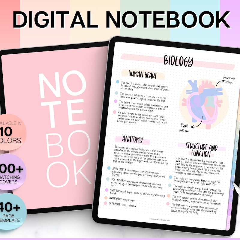 Perfect Digital Notebook - Etsy