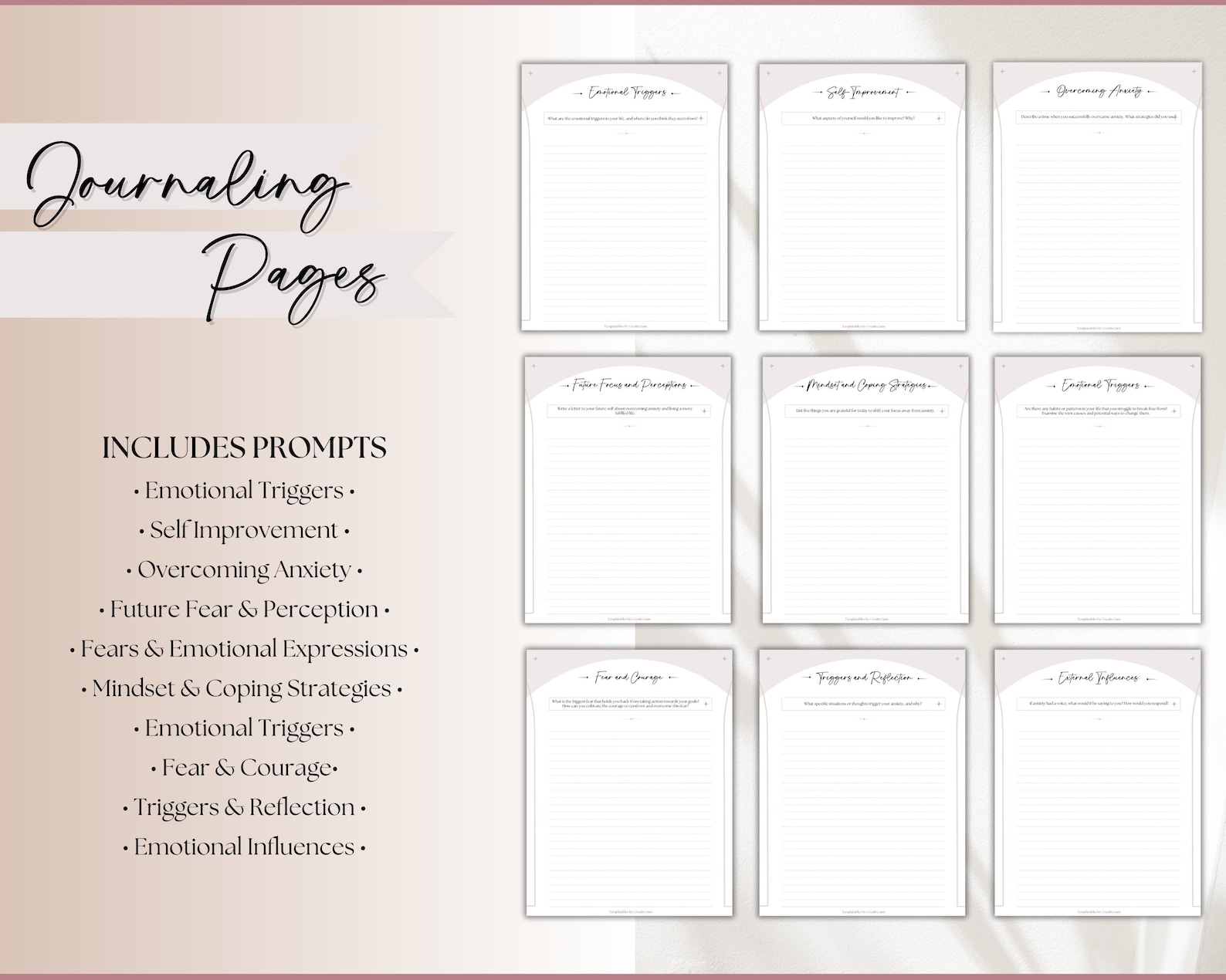 Anxiety Journal, Anxiety Worksheets, 130 Pg Anxiety Relief Workbook ...