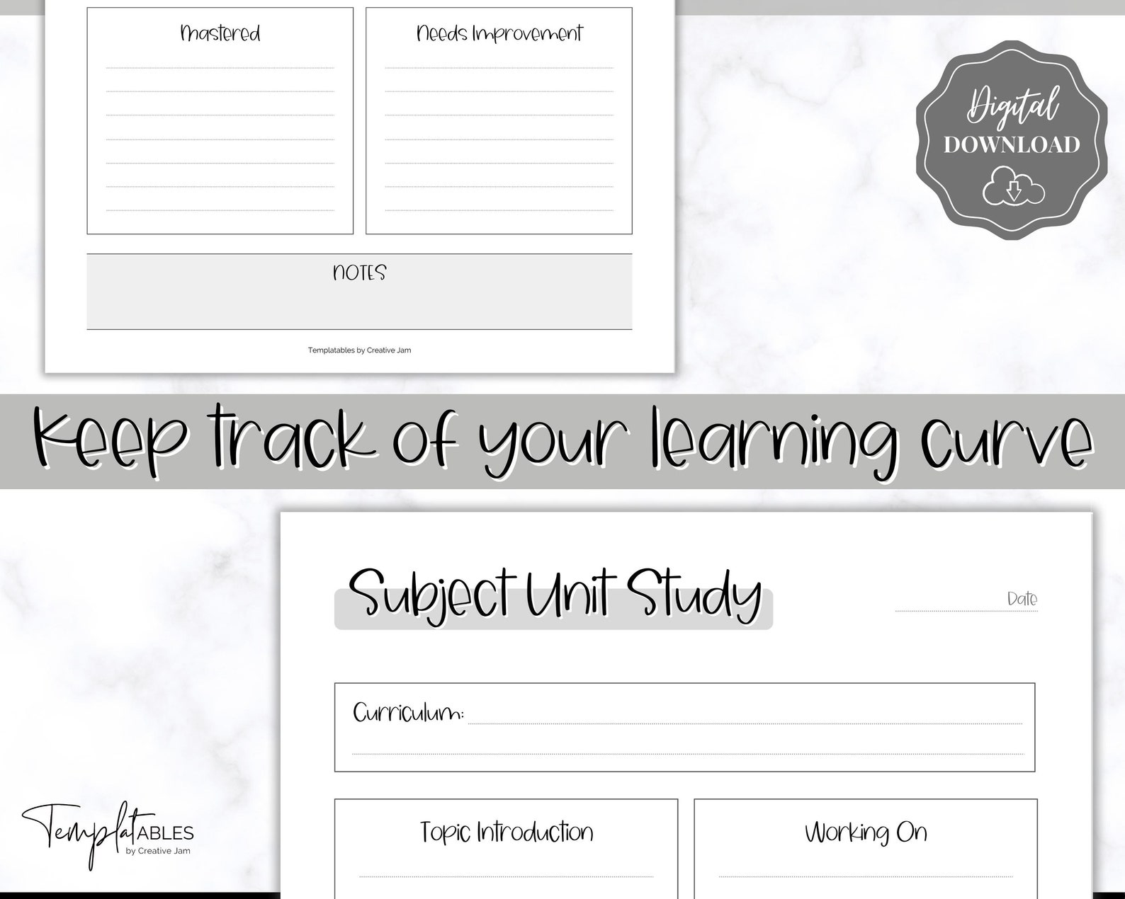 UNIT STUDY Template Printable Homeschool Planner Home School - Etsy