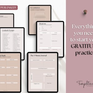 Digital Gratitude Journal, Daily Mindfulness Journal, Goodnotes Digital ...
