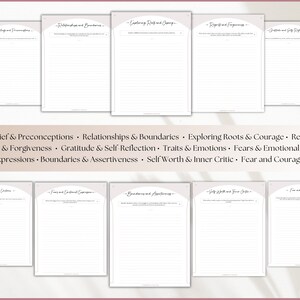 Anxiety Journal, Anxiety Worksheets, 130 Pg Anxiety Relief Workbook ...