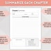 EDITABLE Chapter Summary Template, Study Guide, Textbook Outline Review ...
