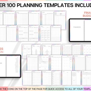 COLORFUL Digital Planner, 2025 Goodnotes Planner, Daily Weekly, Monthly ...
