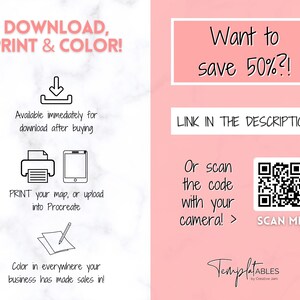 EDITABLE Sales Tracker, Europe Sales Map, Etsy European Business Sales ...