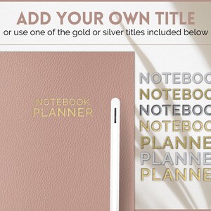 35 Digital Notebook Covers, Digital Planner Cover, Goodnotes Covers ...