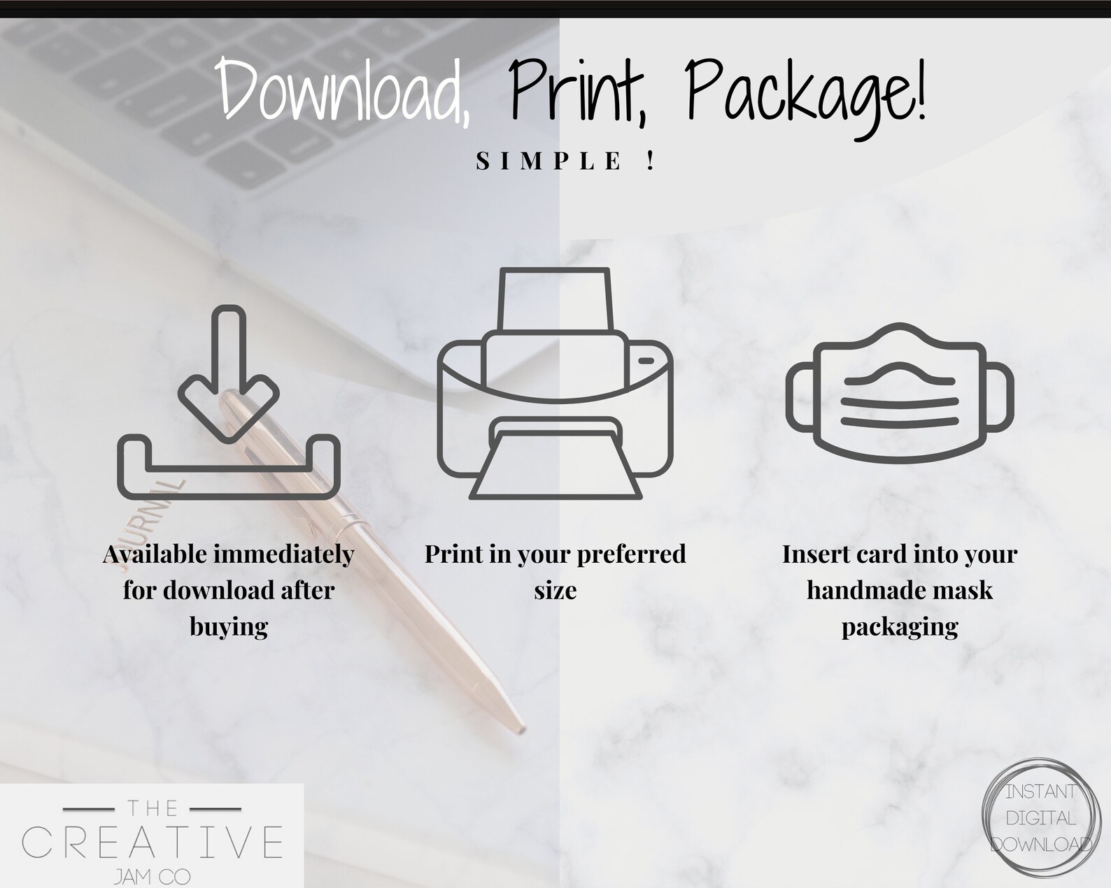 Face Mask LABEL CARE CARD How to Handle Order Card Face Mask - Etsy