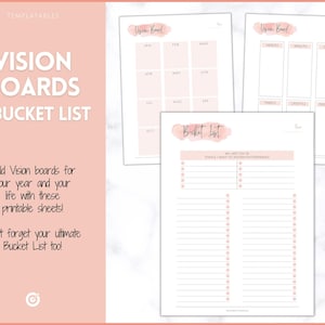 Goal Planner BUNDLE, 2024 Goals Tracker, SMART Goal Setting Kit, New ...
